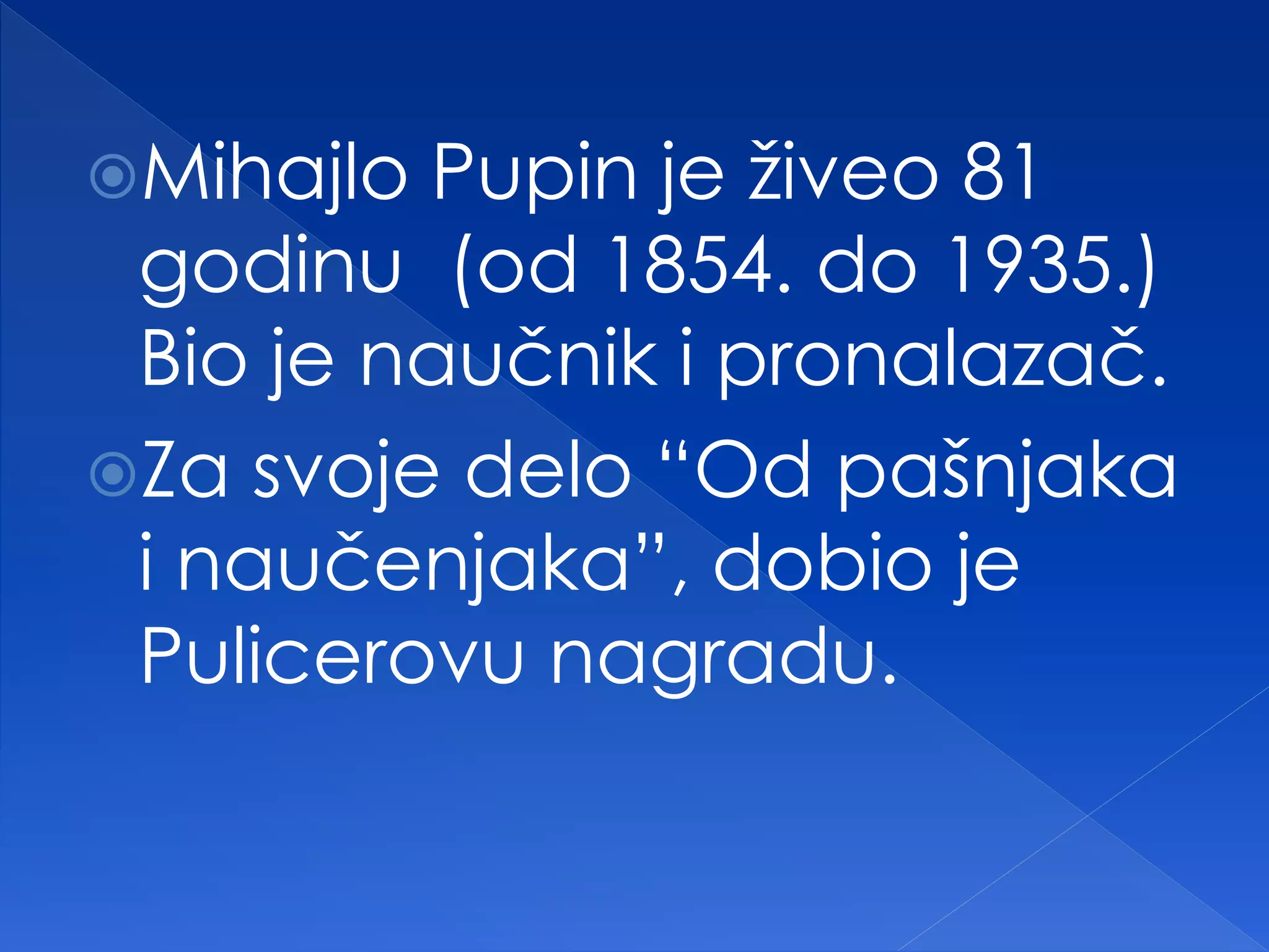 Mihajlo Pupin | PPTX
