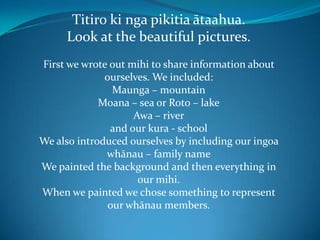 Mihimihi | PPT