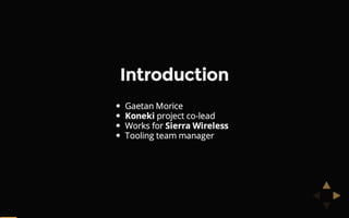 Using Koneki and Mihini for developing M2M applications in Lua | PPT