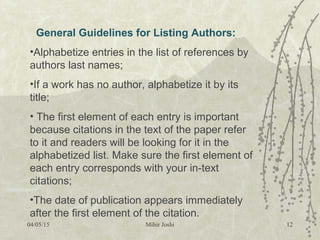 APA 6th edition | PPT