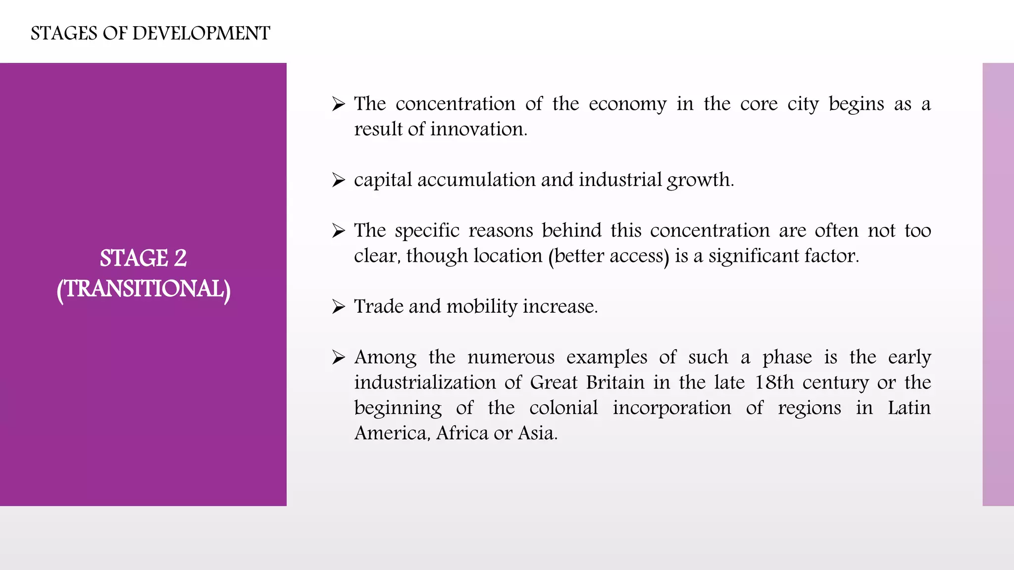 Core Periphery Model Of John Friedmann Ppt