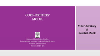 Core-Periphery Model of John Friedmann | PPTX
