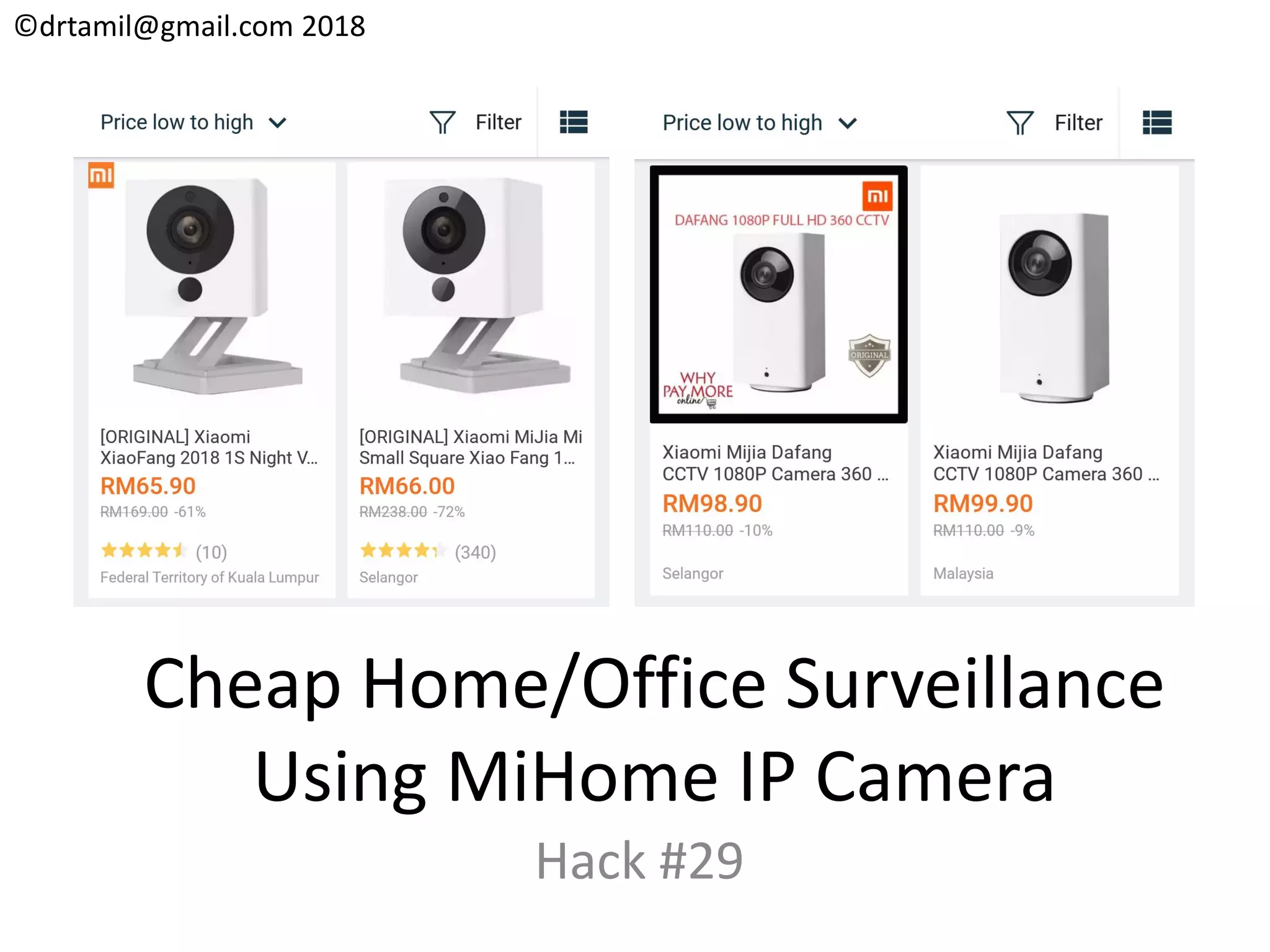 Hack#29 - Mi Home IP Camera System | PDF