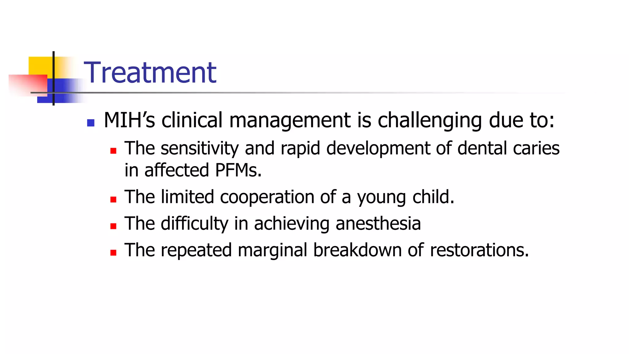 molar incisor hypomineralisation | PPTX