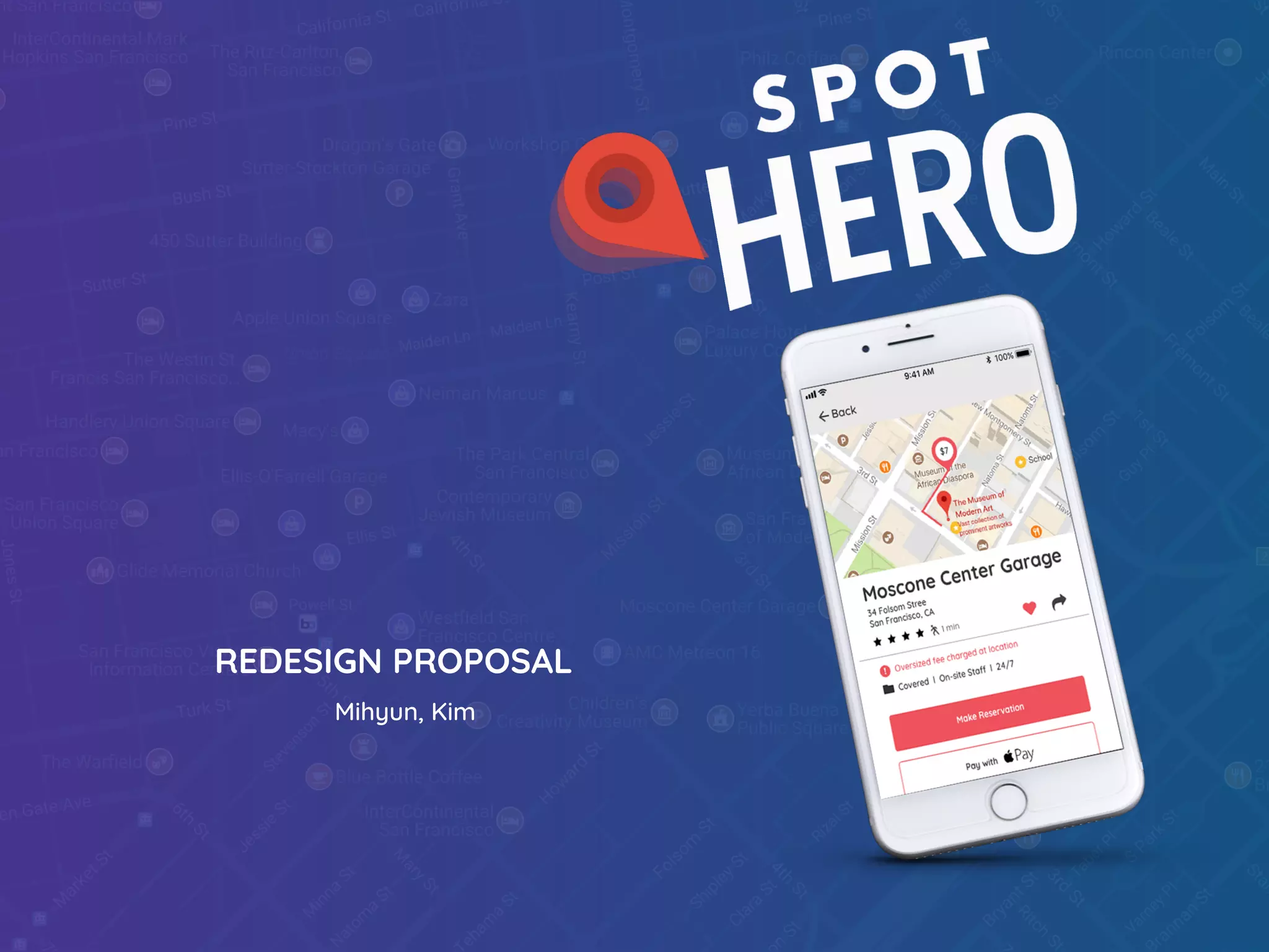 SpotHero Redesign Project | PPT