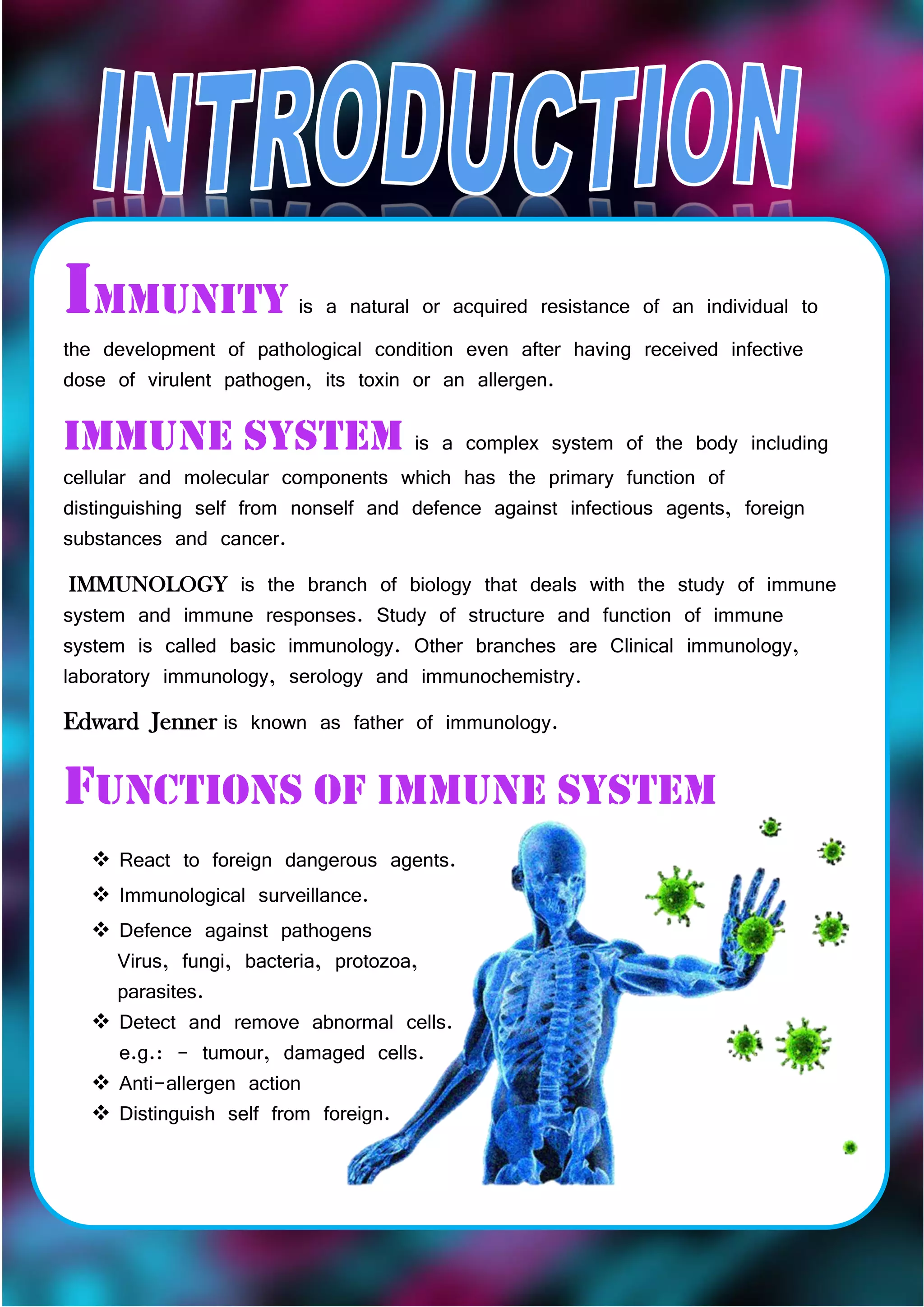 IMMUNITY AND THE IMMUNE SYSTEM | PDF | Infectious Diseases | Diseases ...