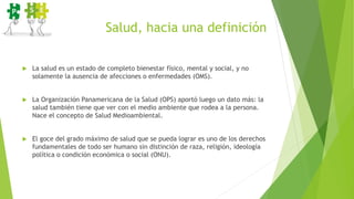 ¿Qué es la salud? | PPTX