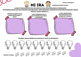 MI IRA.pdf material para trabajar el enojo | PDF