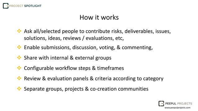 Project Spotlight | PPT