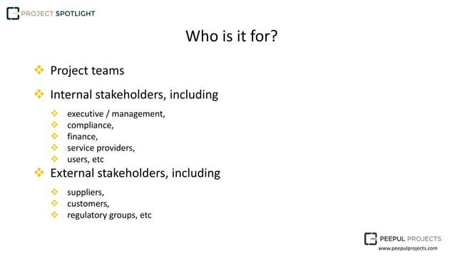 Project Spotlight | PPT