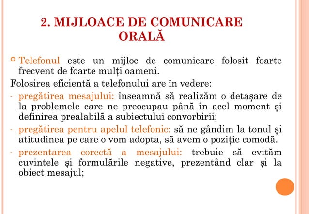 Mijloace de comunicare | PPT