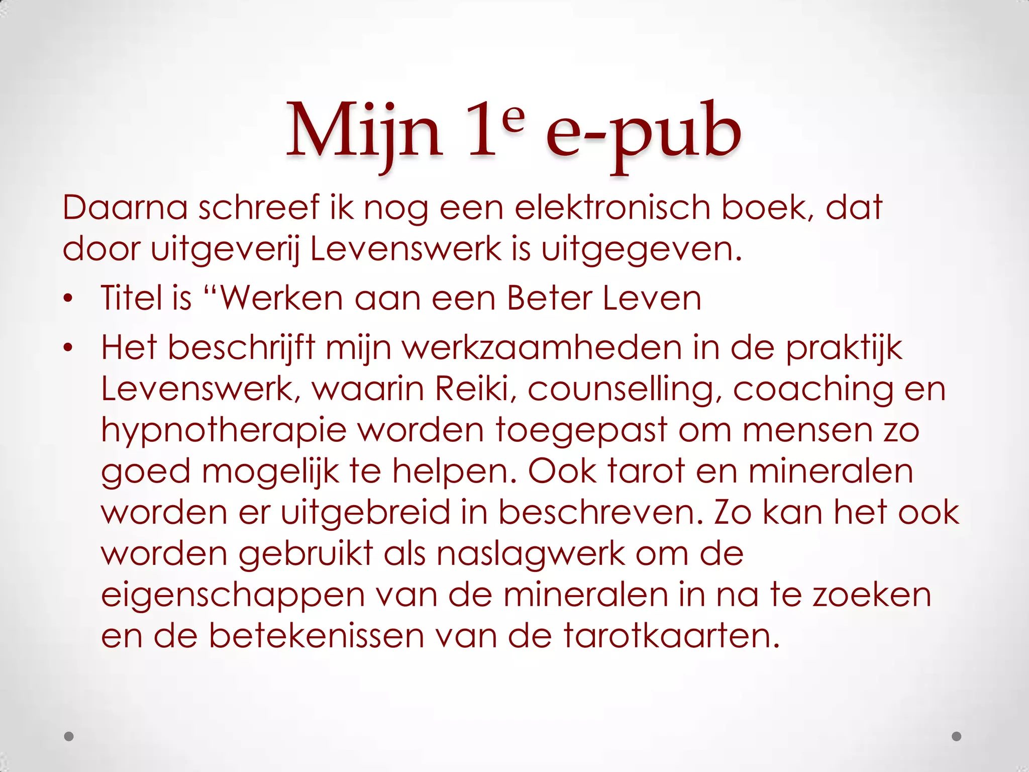 Boeken van Hilde Thijs | PPT