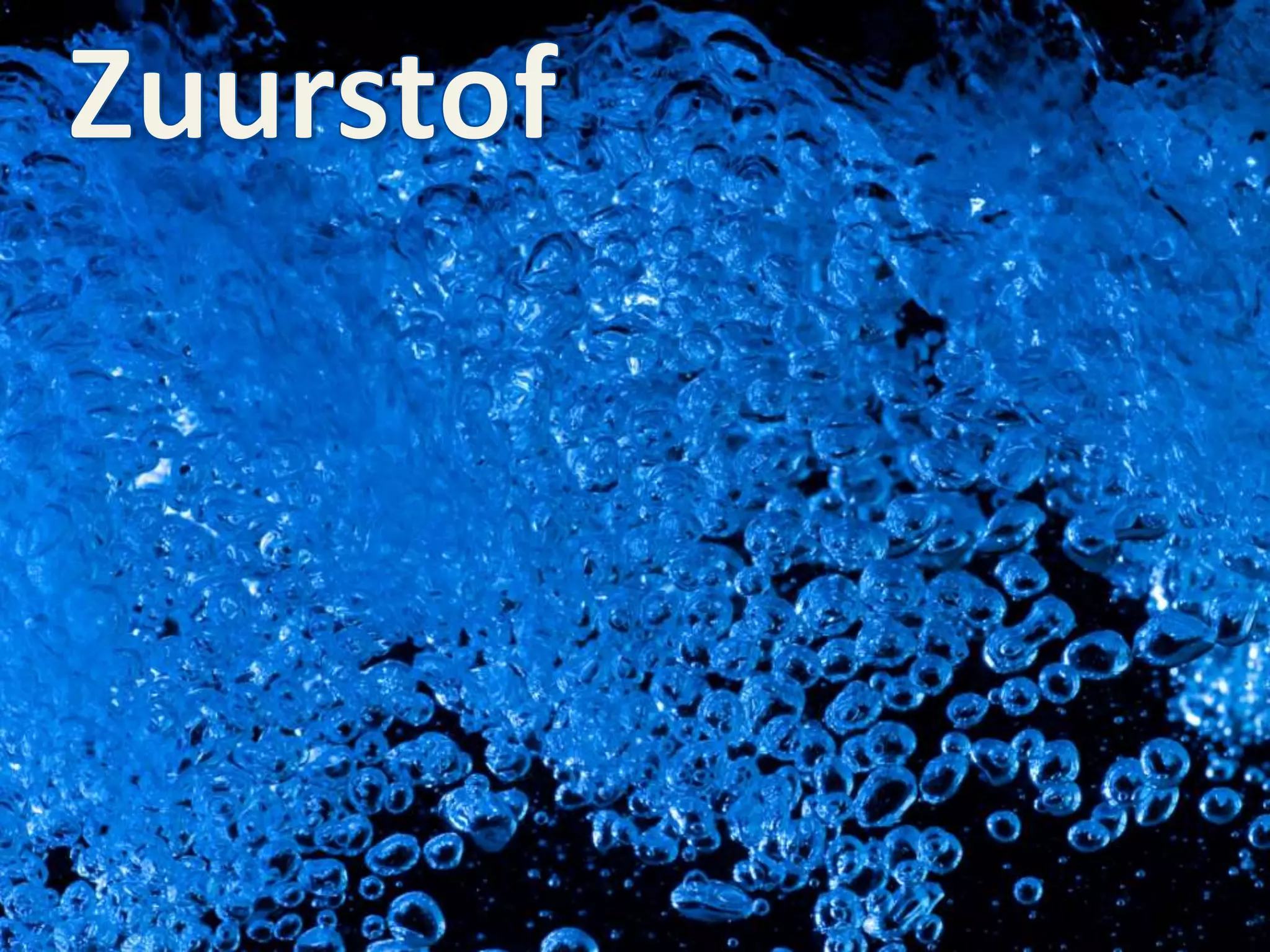Zuurstof - FD '10 | PPTX | Chemistry | Science