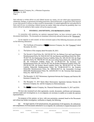 Mijs captive tax opinion 2017 (redacted) | PDF