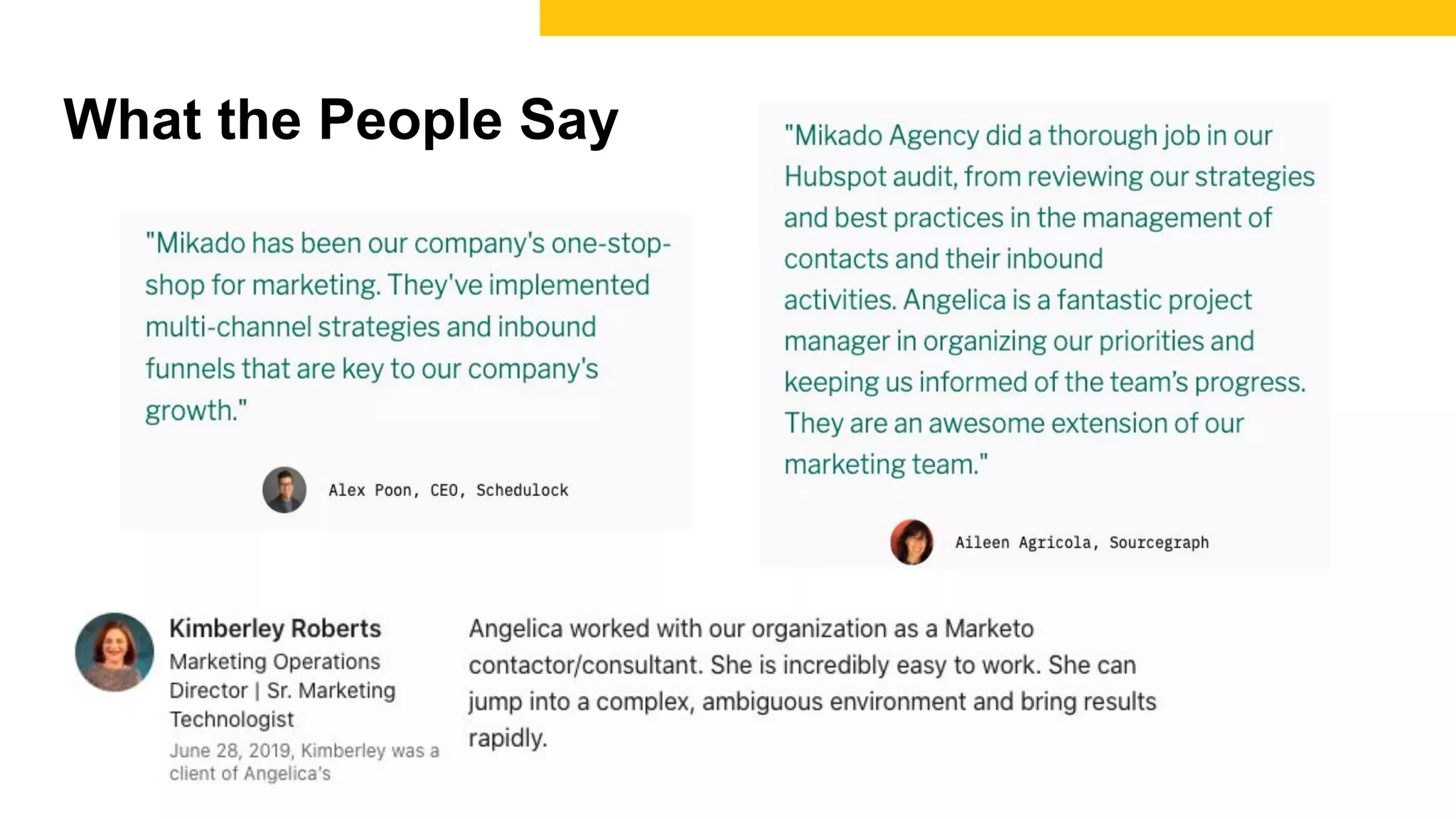 Mikado Capabilities Deck 2021 | PPT