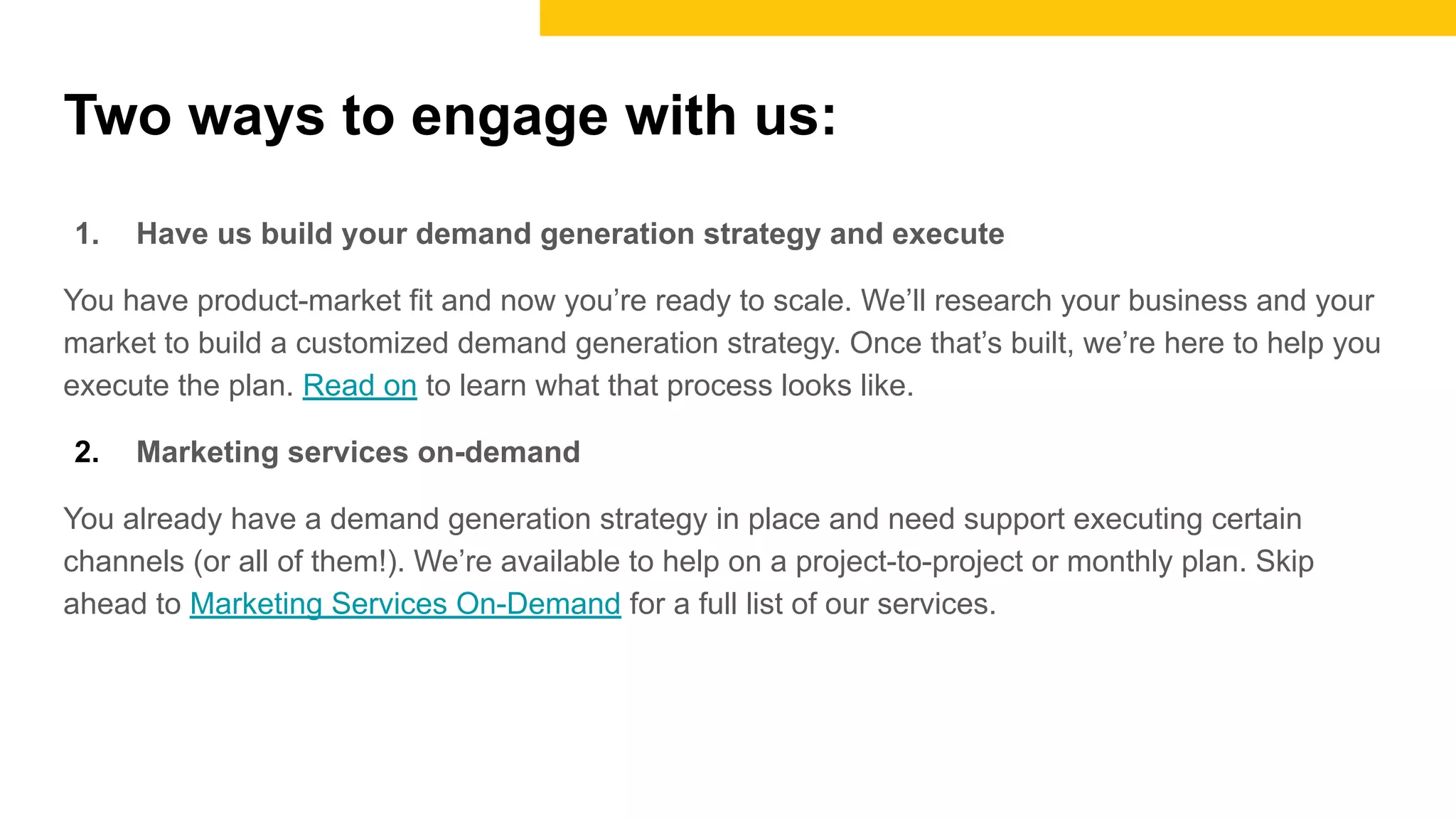 Mikado Capabilities Deck 2021 | PPT