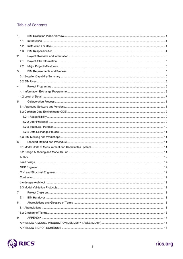 Mikael akkus - RICS Module 4-Pre Contract BIM Execution Plan (BEP) | PDF