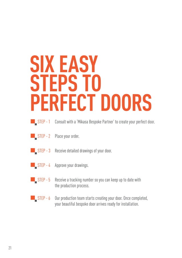 Solid Core Wooden Doors and Frames at Mikasa Doors | PDF