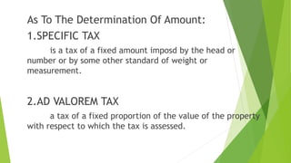 chapter 13 taxation in the Philippine setting | PPTX