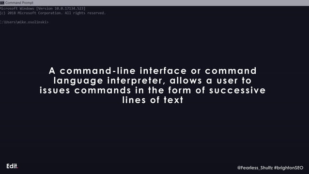 Command Line Automation for Repetitive Tasks | PPT