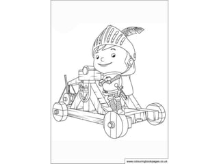 Mike The Knight Coloring Pages