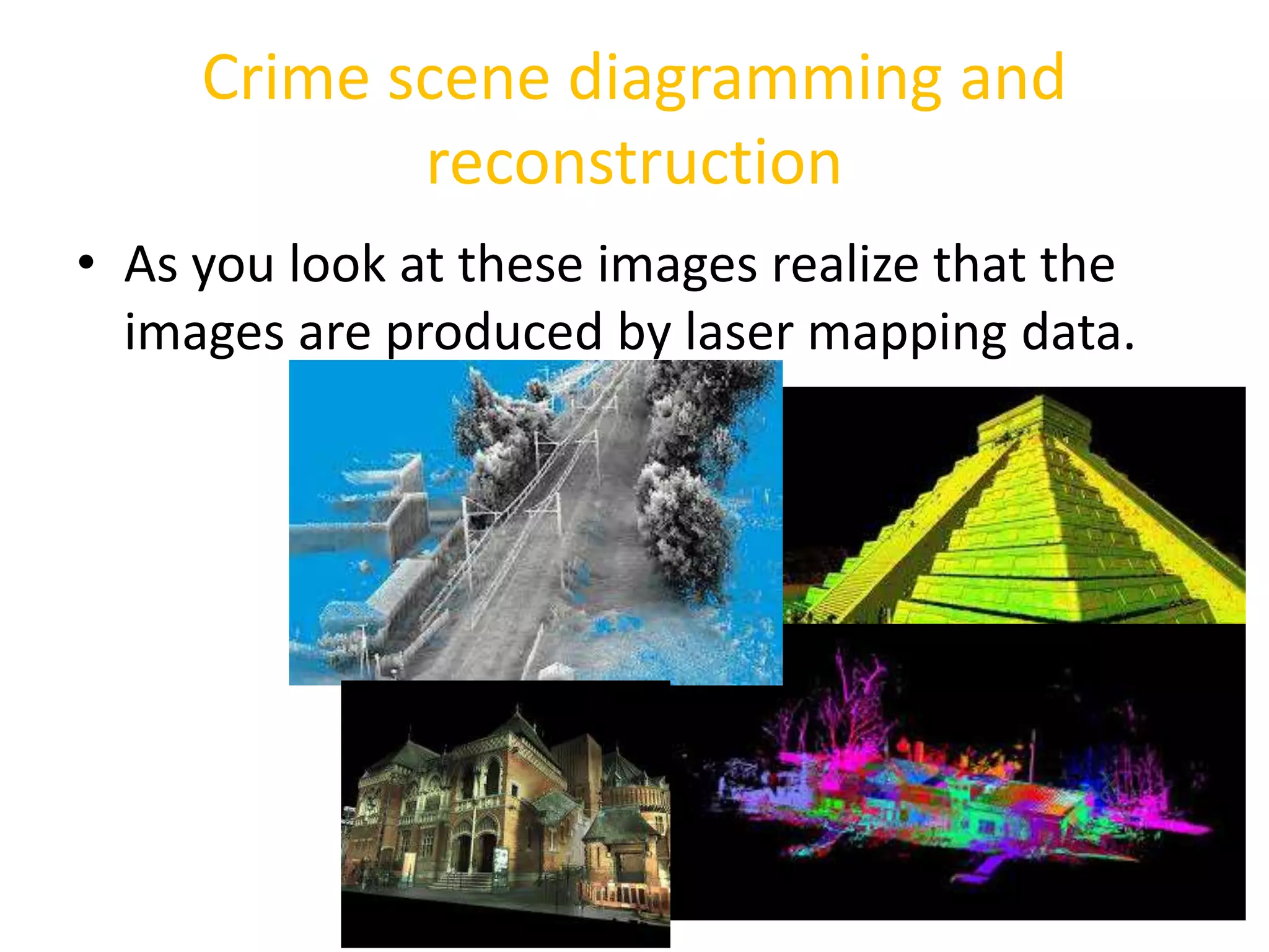 Crime Scene Diagramming and Reconstruction by Det. Mike Anderson | PPTX