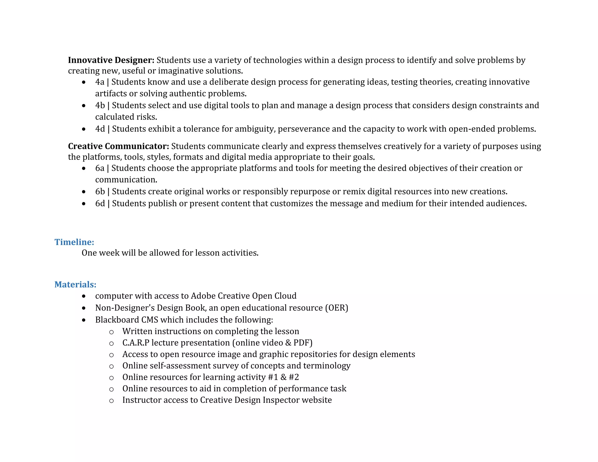 ETEC 6993 | Lesson Plan: Using Future Technology | PDF