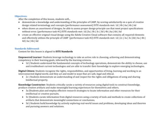 ETEC 6993 | Lesson Plan: Using Future Technology | PDF