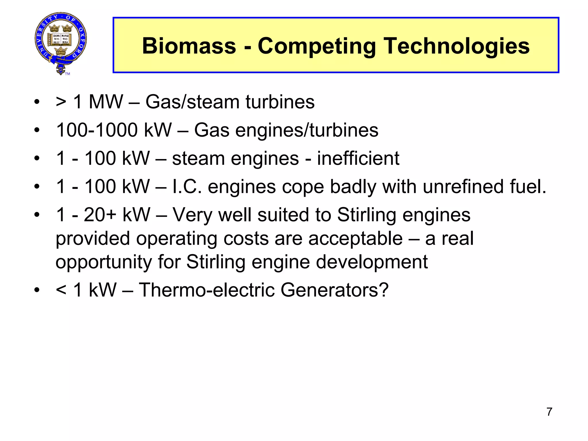Cambridge | Jan-14 | Biomass-fuelled Stirling Engine for off-grid ...