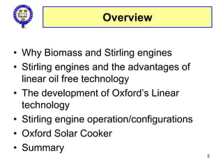 Cambridge | Jan-14 | Biomass-fuelled Stirling Engine for off-grid ...