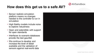 EDGE CASE TESTING IN A SENSOR-REALISTIC SIMULATION ENVIRONMENT | PPT
