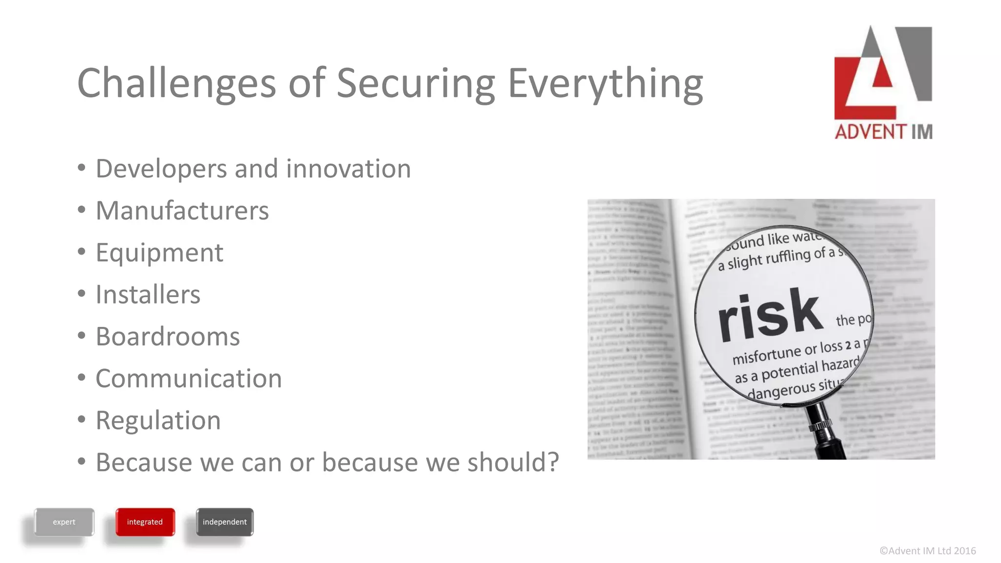 Mike Gillespie - The Internet of Everything | PDF