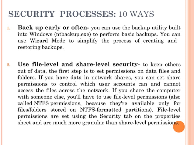 Network Security 2016 | PPT