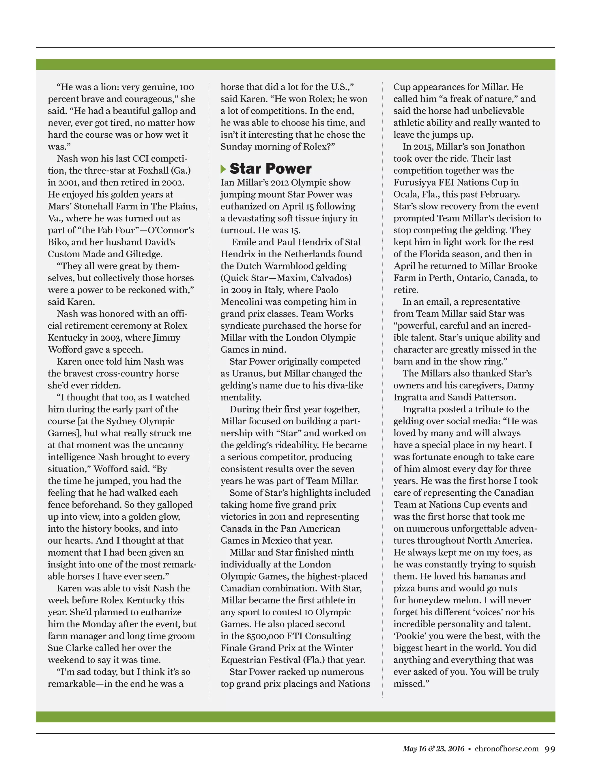 Gone Away: Mike Hanagan and Star Power | PDF