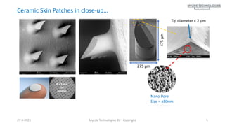 CERAMIC SKIN PATCHES FOR A SILENT PANDEMIC | PPTX