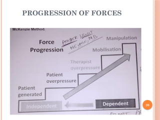 Mikenzie's approach.pptx................ | PPT