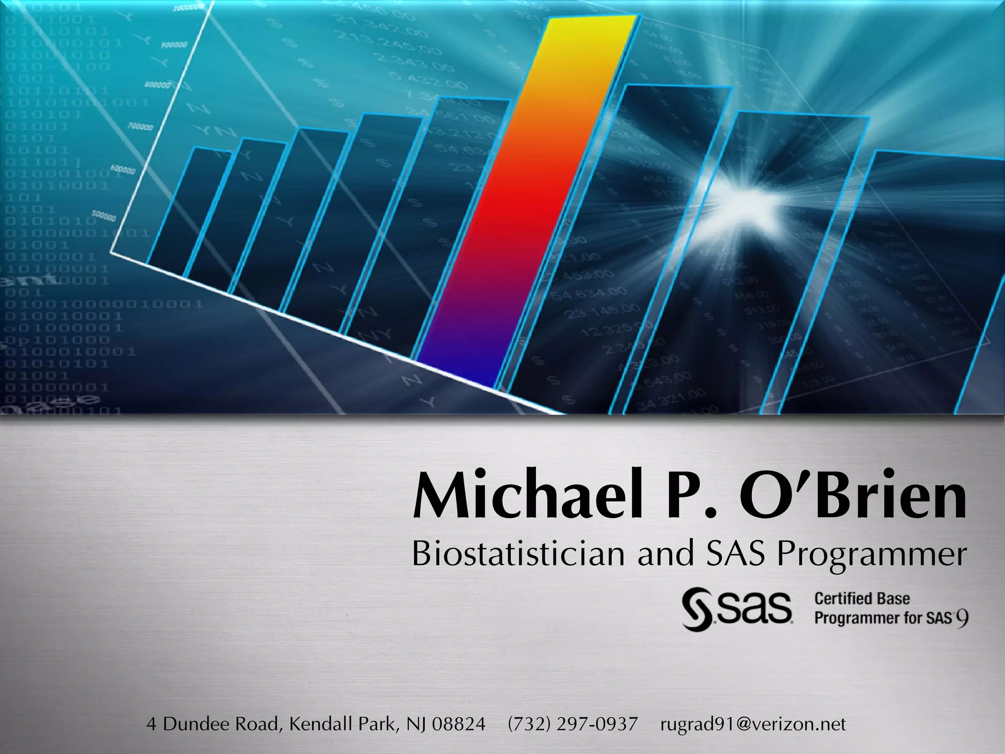 Mike O\'Brien: Visual Resume | PPT