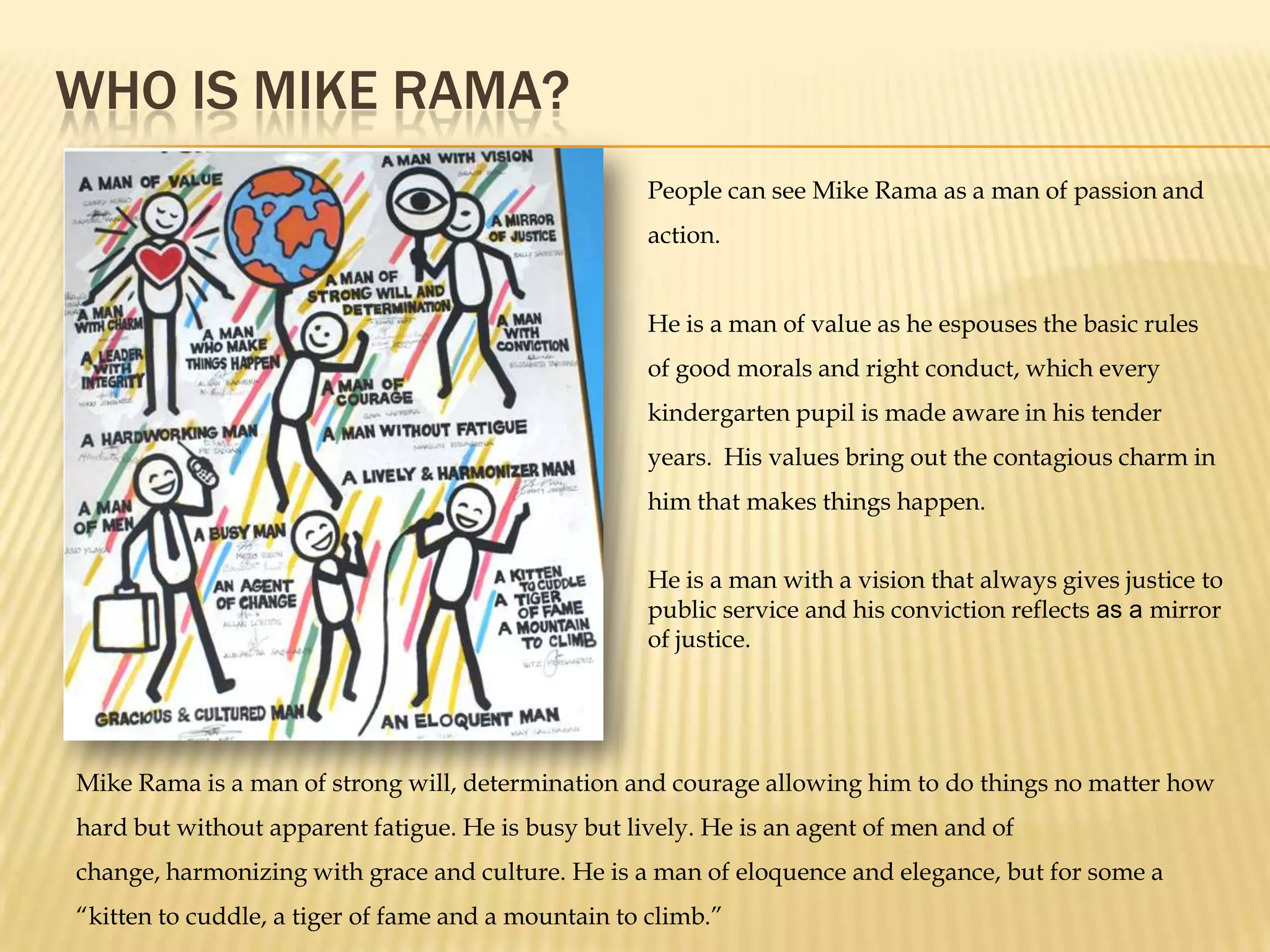 Mike Rama Man With Vision1 | PPTX