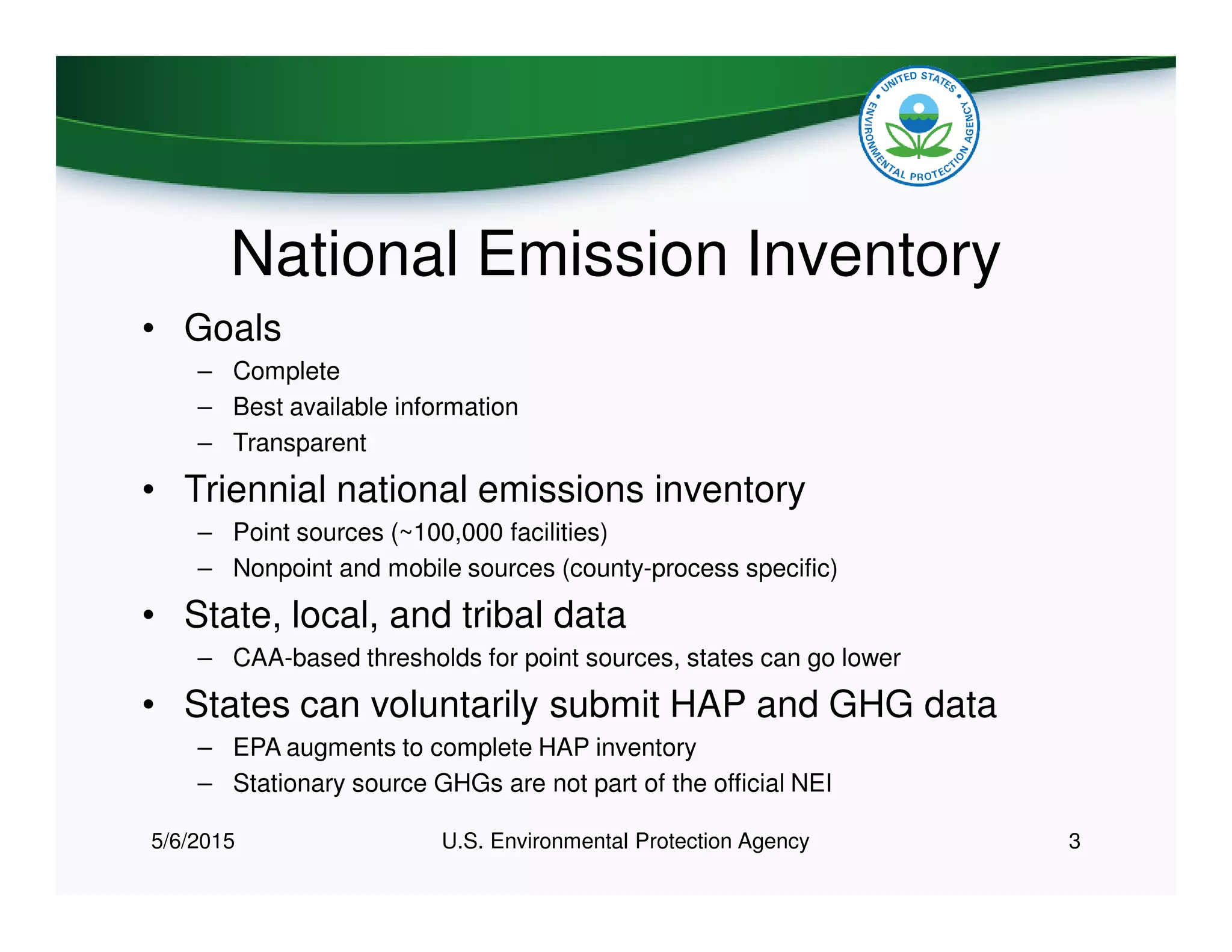 EPA Nonpoint Oil and Gas Emission Estimation Tool | PDF