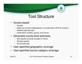 EPA Nonpoint Oil and Gas Emission Estimation Tool | PDF