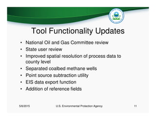 EPA Nonpoint Oil and Gas Emission Estimation Tool | PDF