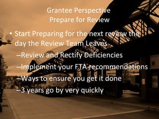 0 in 3: How to Avoid the Most Common Triennial Review Findings | PPT