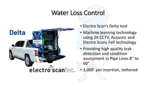 TECHNOLOGIES FOR IDENTIFYING AND REDUCING LEAKAGE / REAL LOSSES | PDF ...