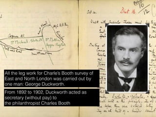 Charles Booth's 1897 poverty map: The Stoke Newington notes | PPT
