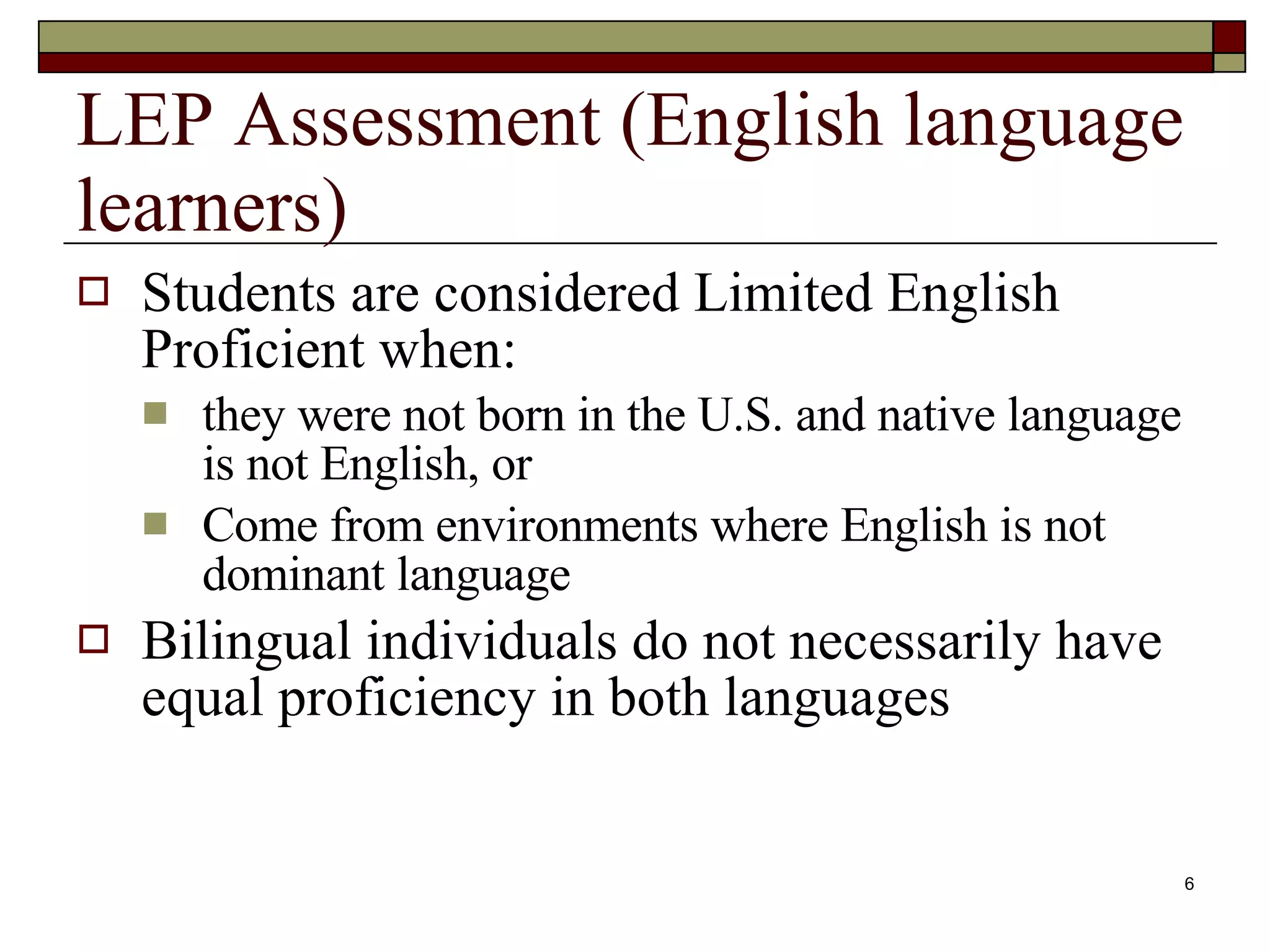 Using Response to Intervention with English Language Learners | PPT