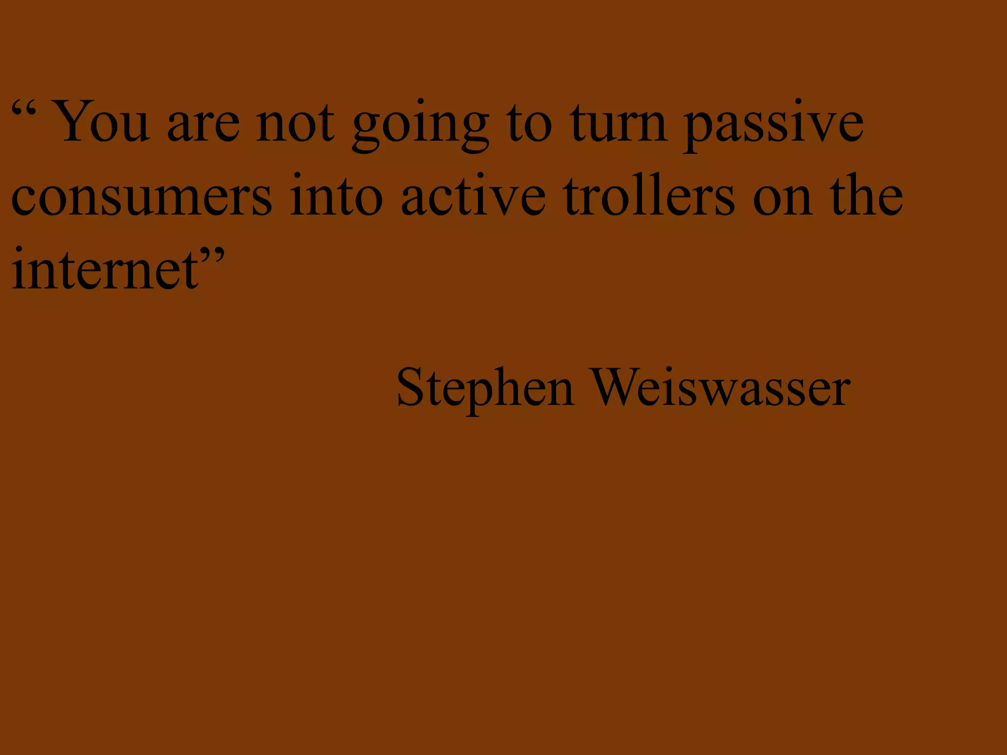 Mike wesch on the anthropology of you tube | PPT