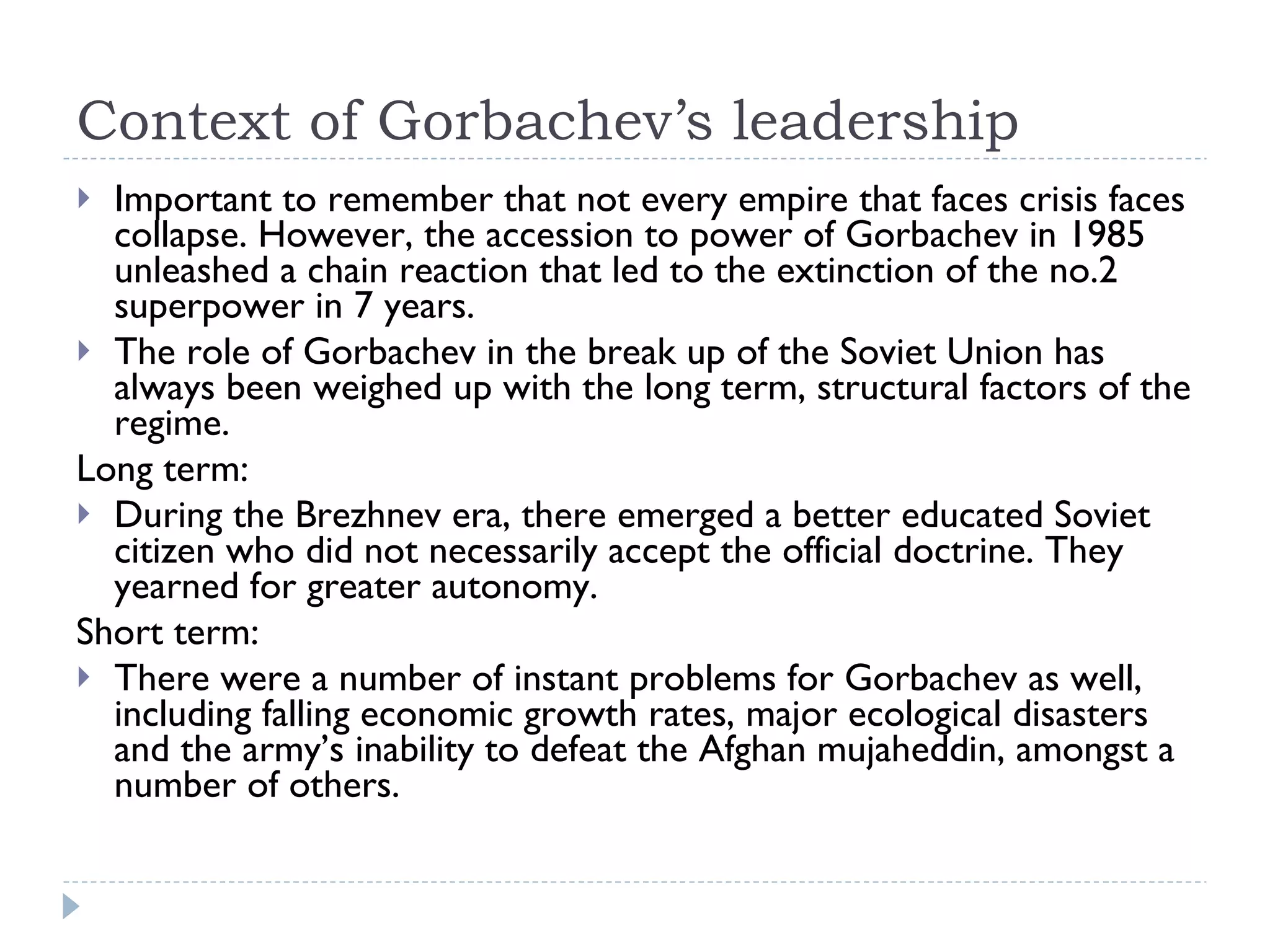 Mikhail gorbachev | PPT