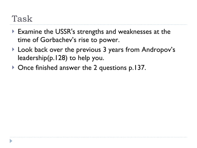 Mikhail gorbachev | PPT | Political Issues & policy | Politics