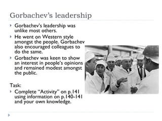 Mikhail gorbachev | PPT