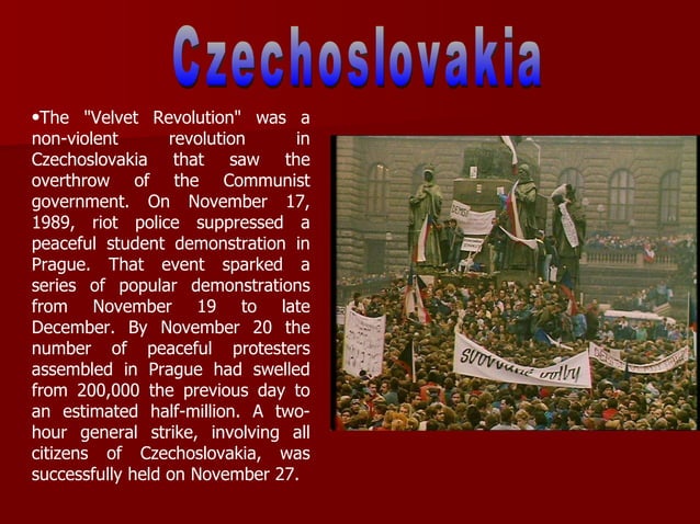 Mikhail Gorbachev & 1989 - Year of Revolutions | PPT